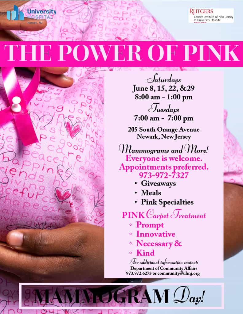 Power of Pink - Mammos & More - University Hospital