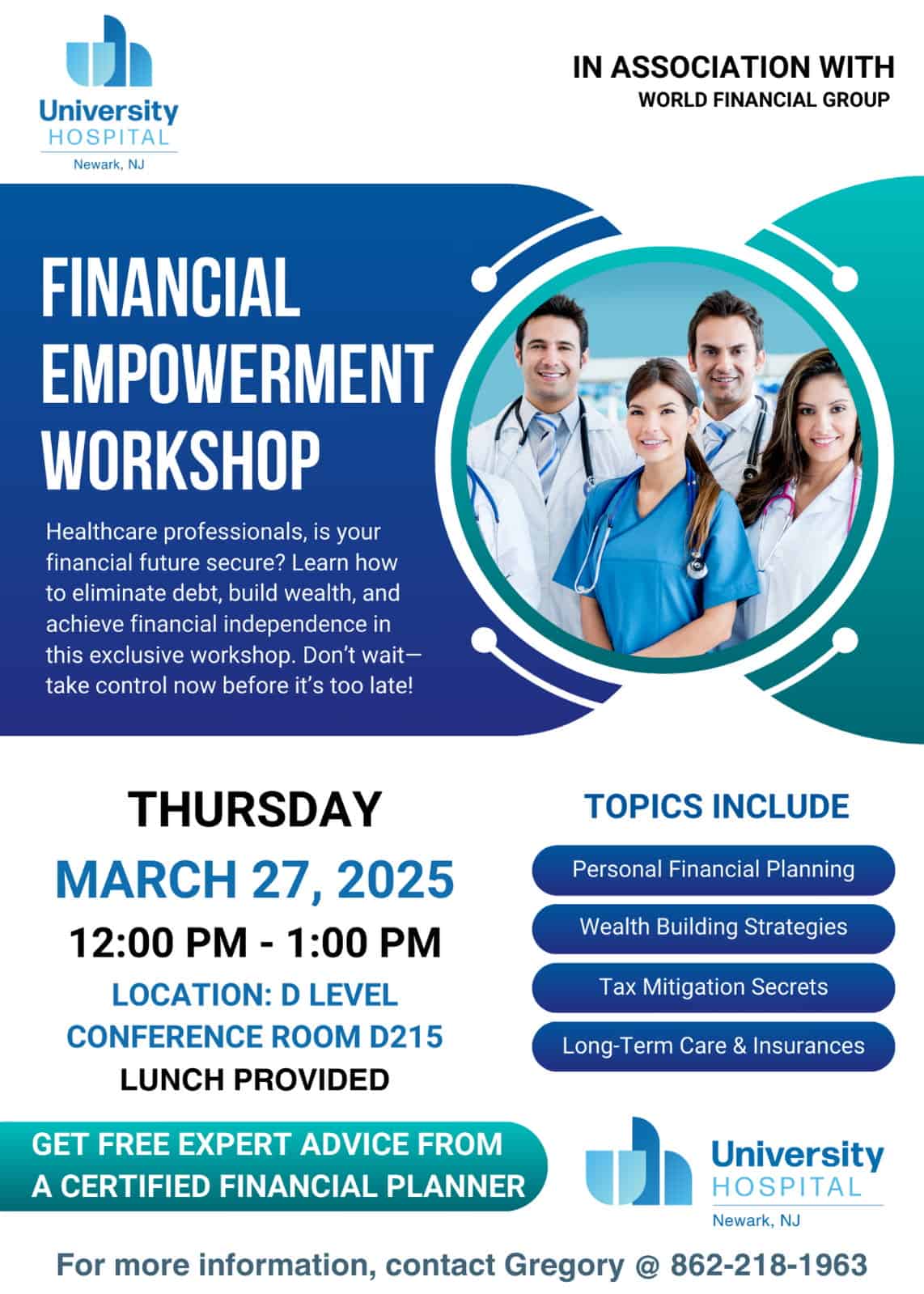 Financial Empowerment Workshop - University Hospital